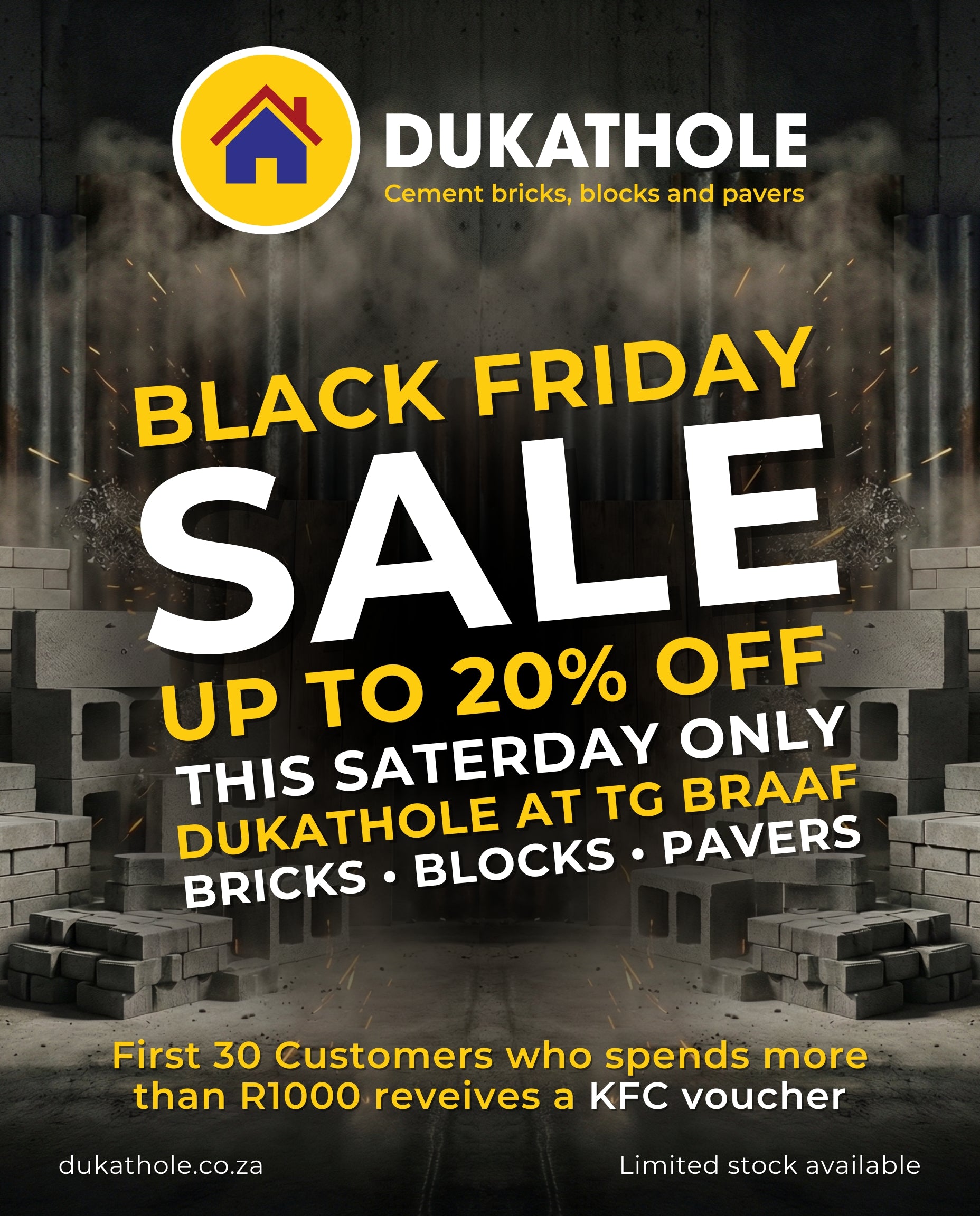 Black Friday Events – Dukathole Bricks